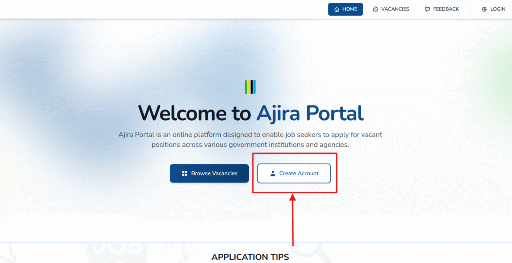 How to Create Ajira Portal Account in 4 Simple Steps - habarizone